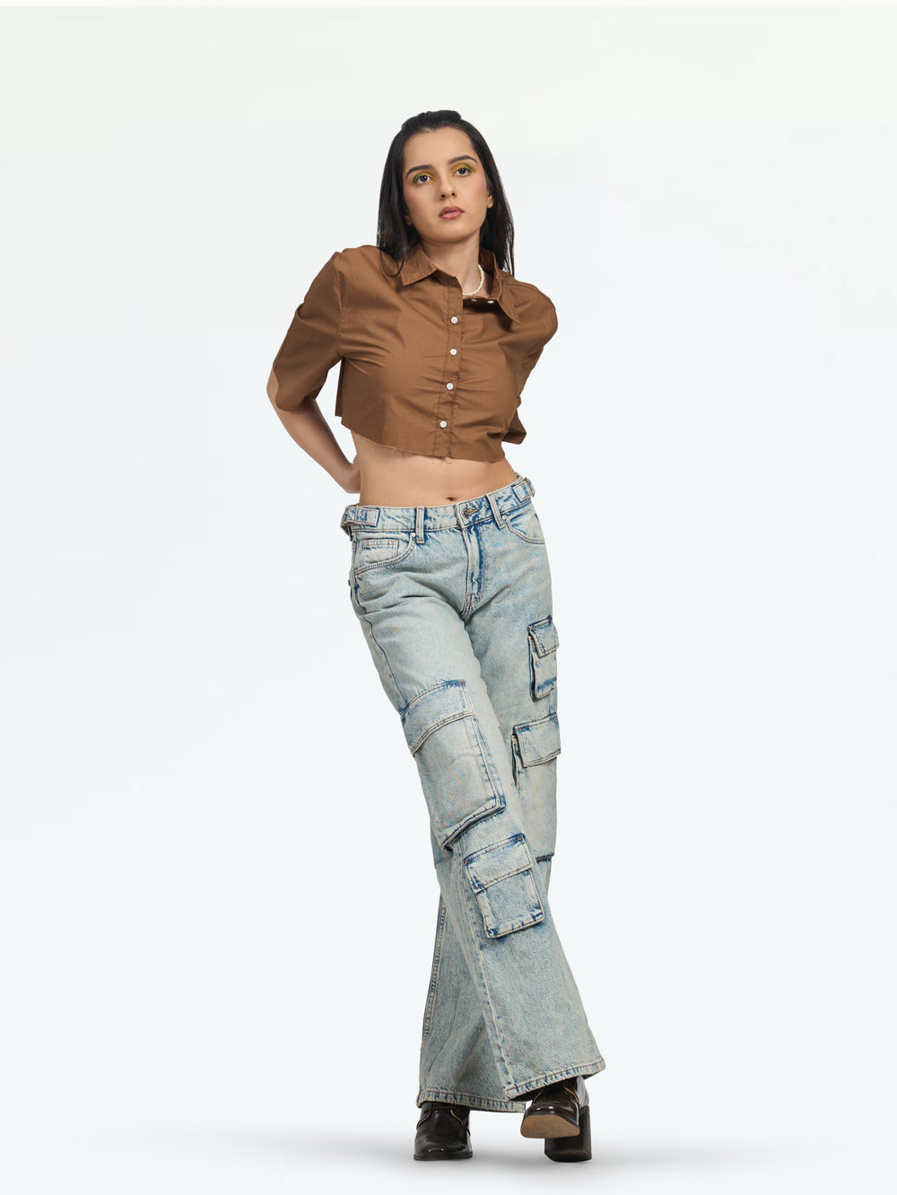 How to Wear and Style Denim Dungarees Dress – LoveGen